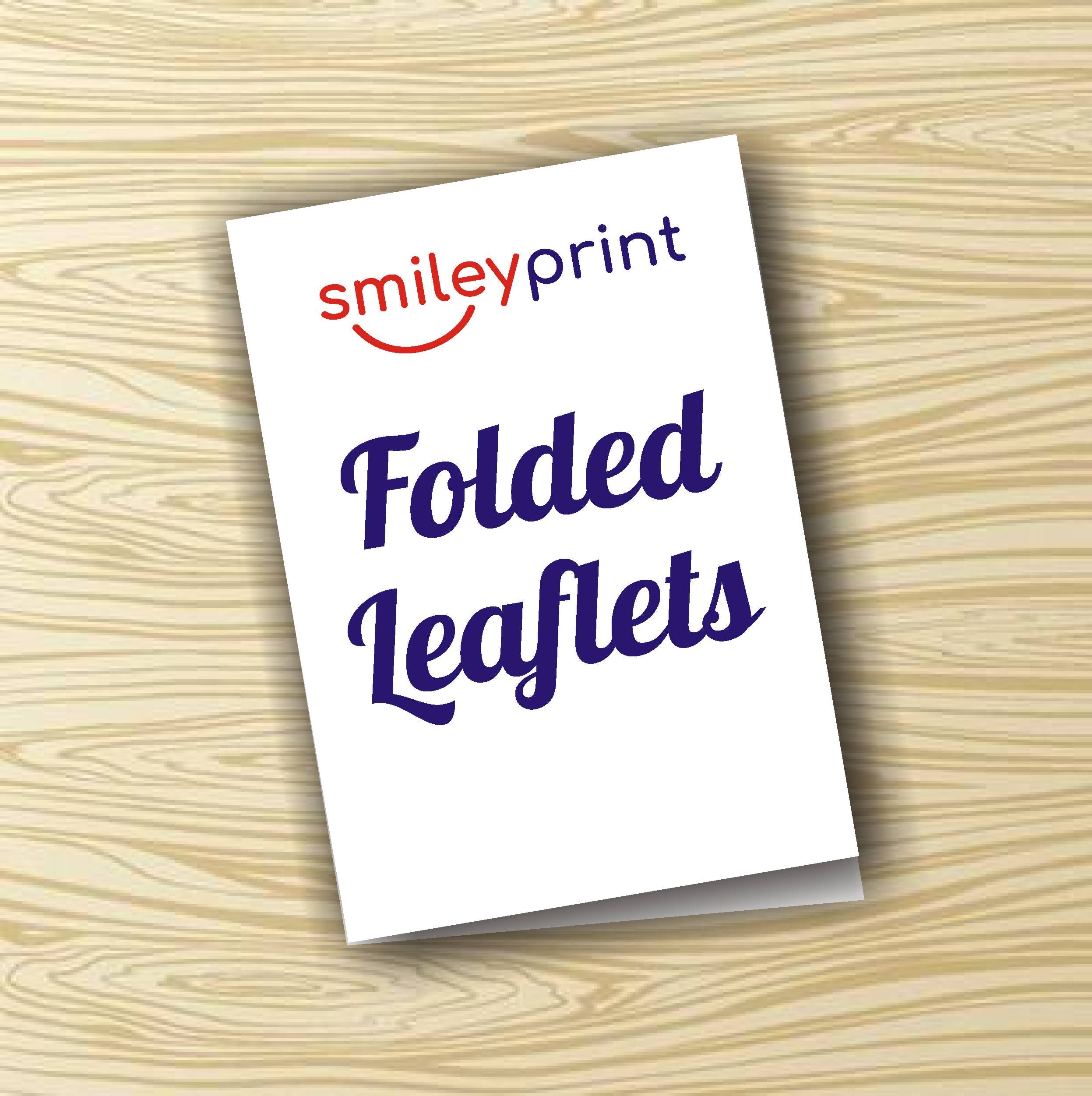 Folded Leaflets - Upload Your Artwork and Order Within Minutes ...