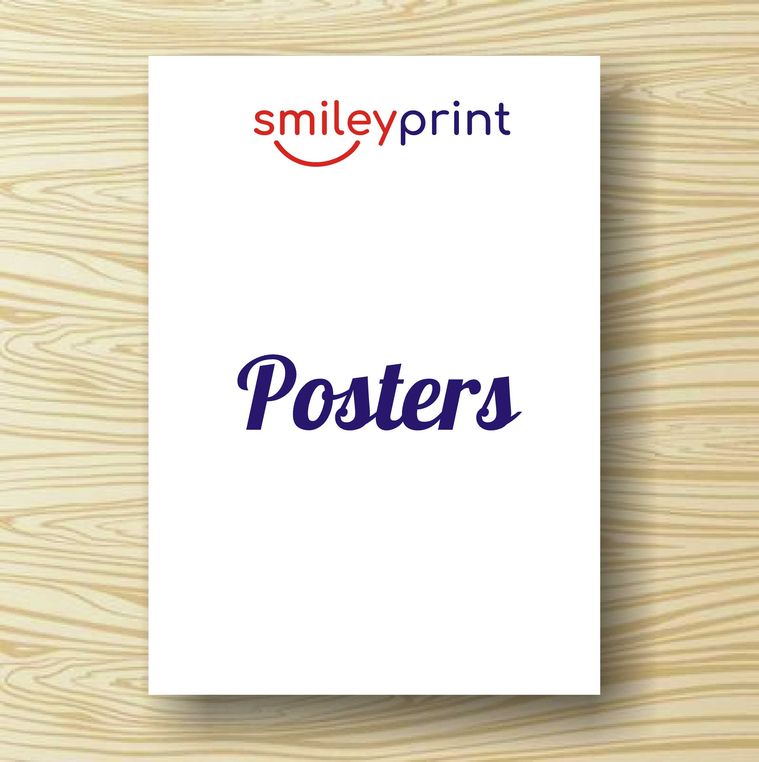 Bespoke Posters - Upload Your Artwork – SmileyPrint1
