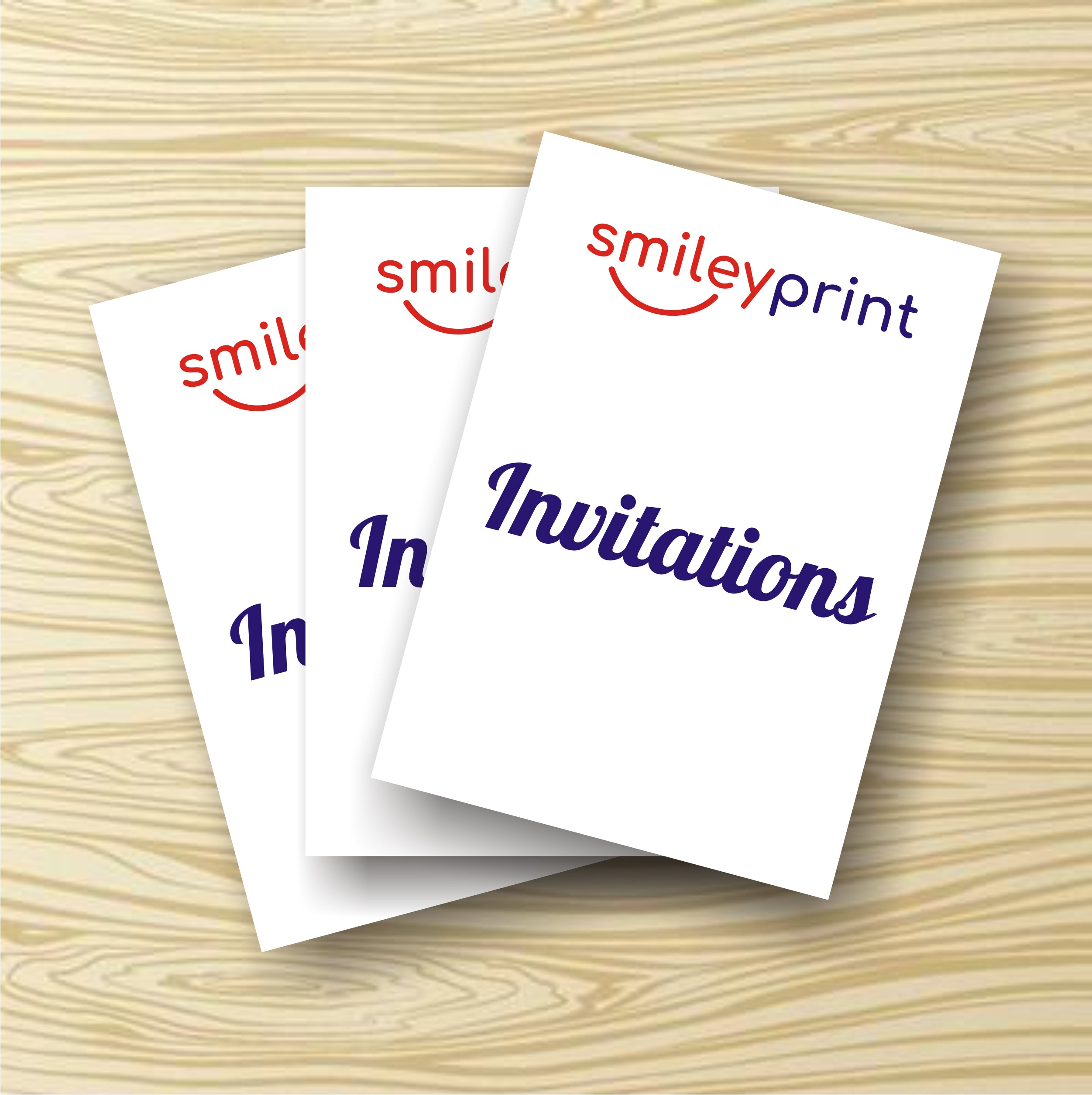 Bespoke Invitations - Upload Your Artwork – SmileyPrint1